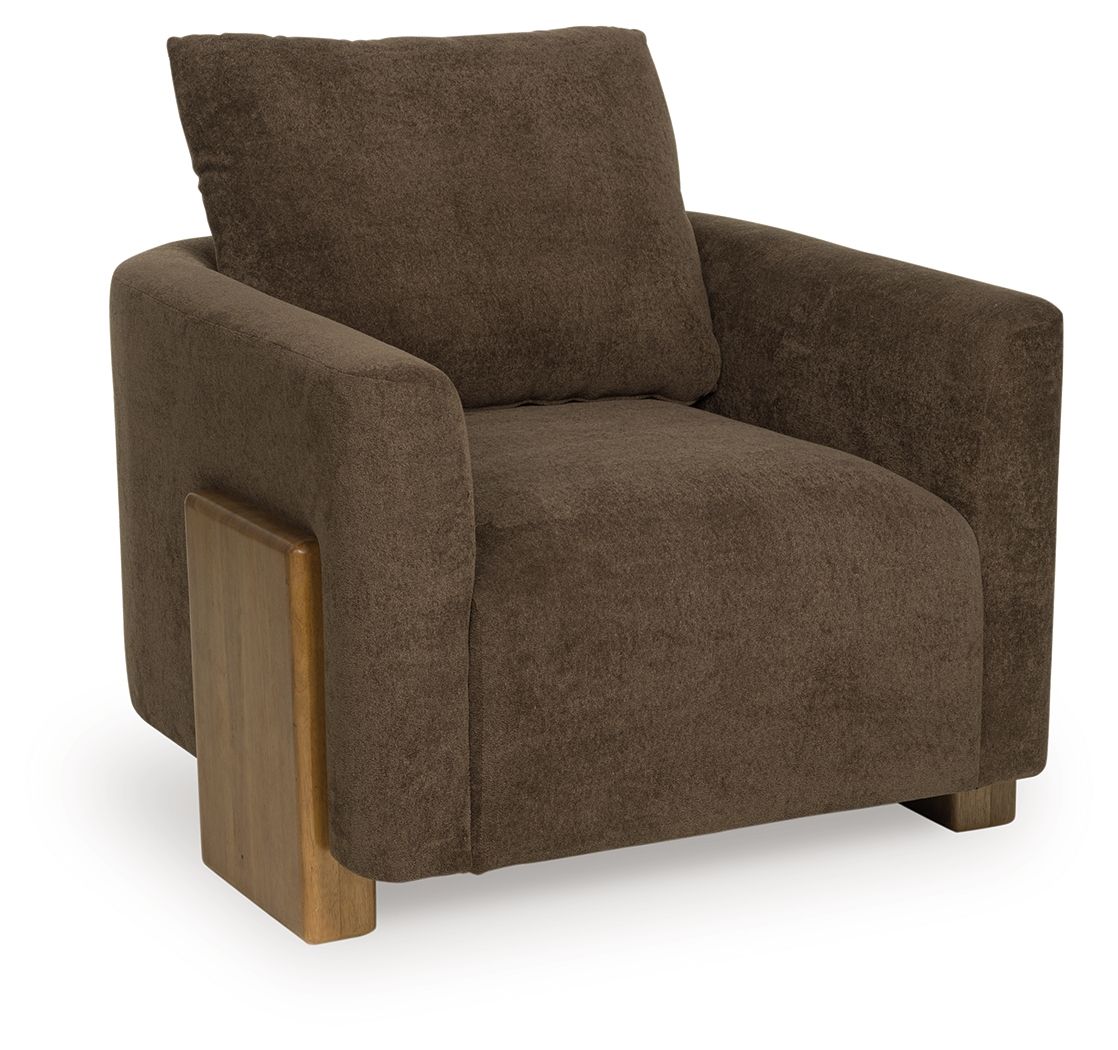 Dairlett - Brown - Accent Chair — Railway Freight Furniture