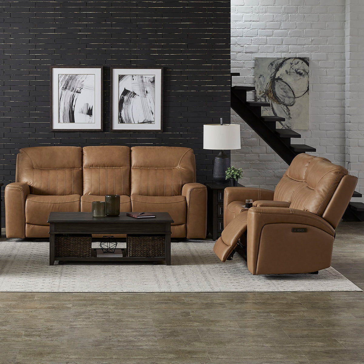 Bennett - Reclining Sofa Set — Railway Freight Furniture