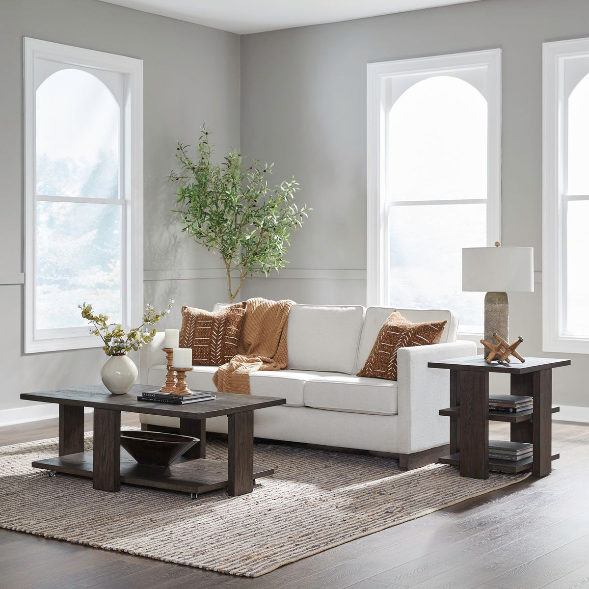 Harrison - 3 Piece Set - Brown — Railway Freight Furniture