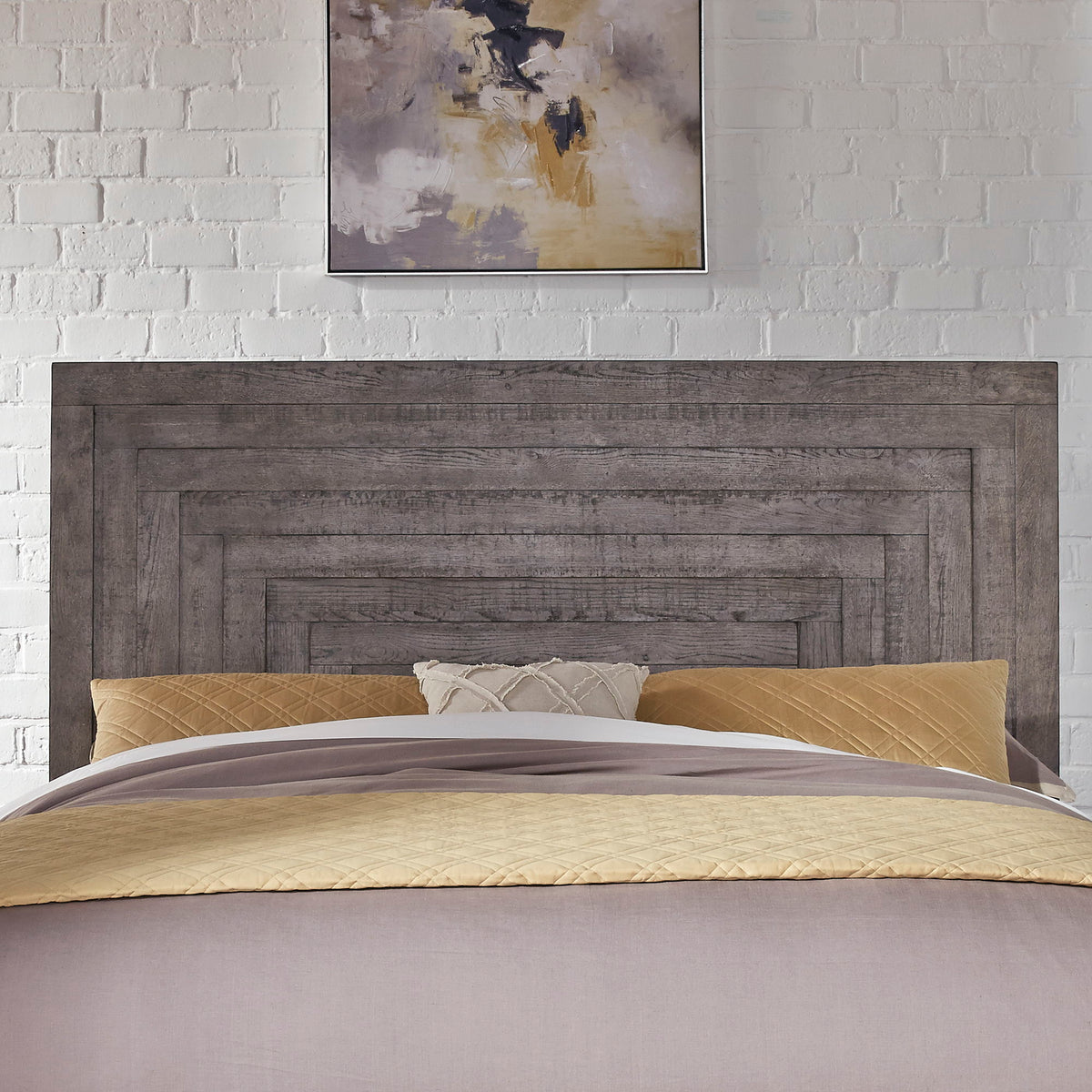 Modern Farmhouse - Panel Headboard — Railway Freight Furniture