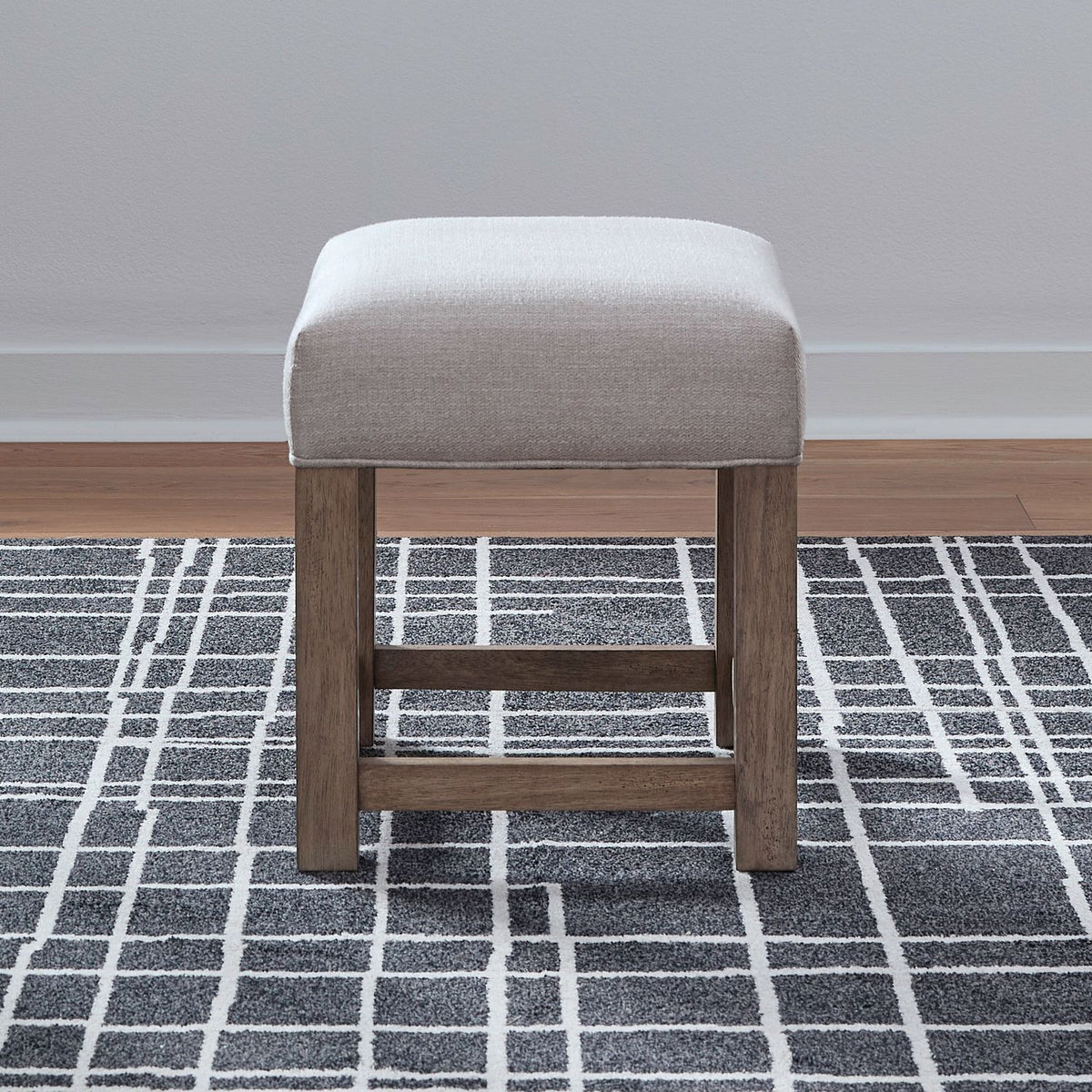 Corso - Upholstered Console Stool - Brown — Railway Freight Furniture