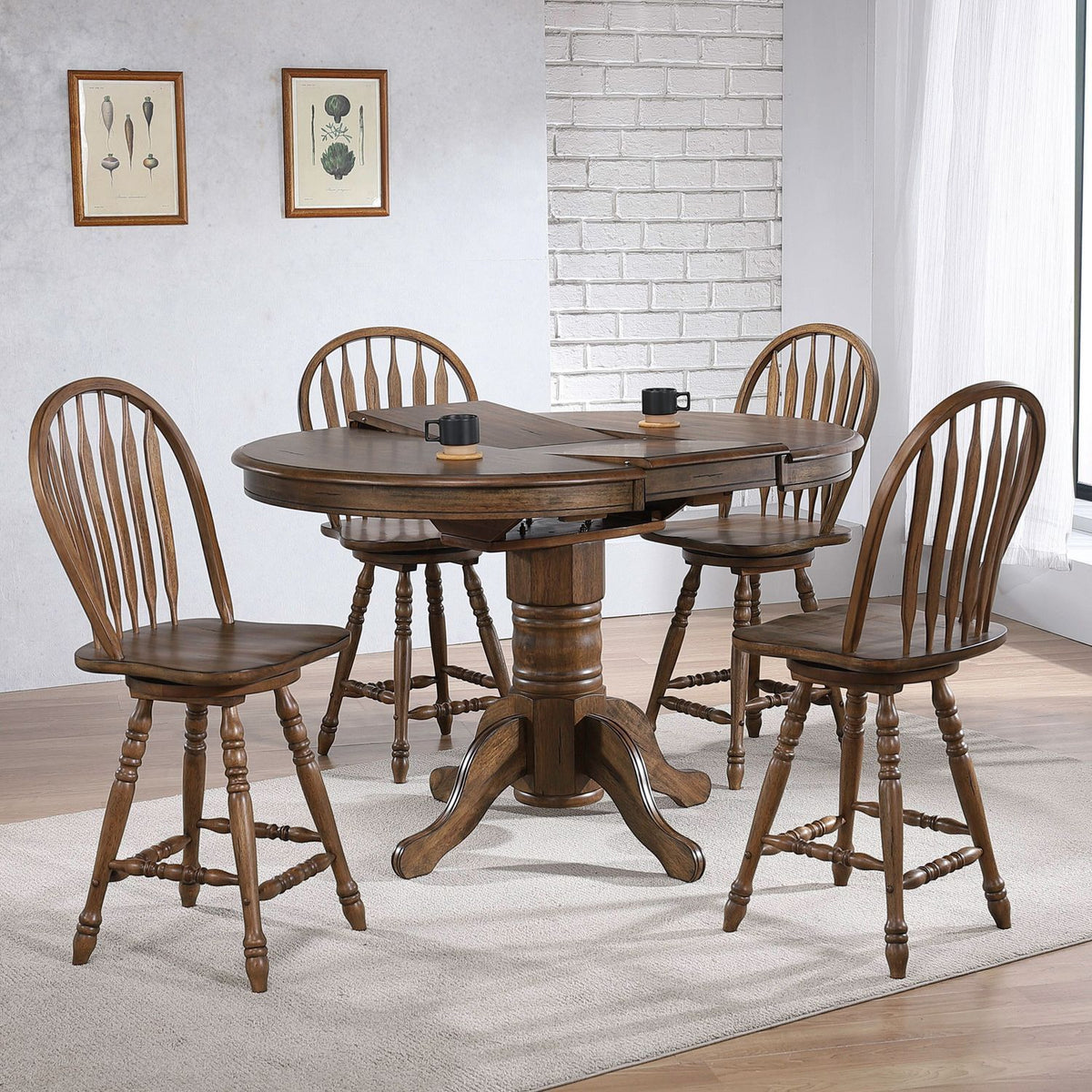 Carolina Crossing - Gathering Table Set — Railway Freight Furniture