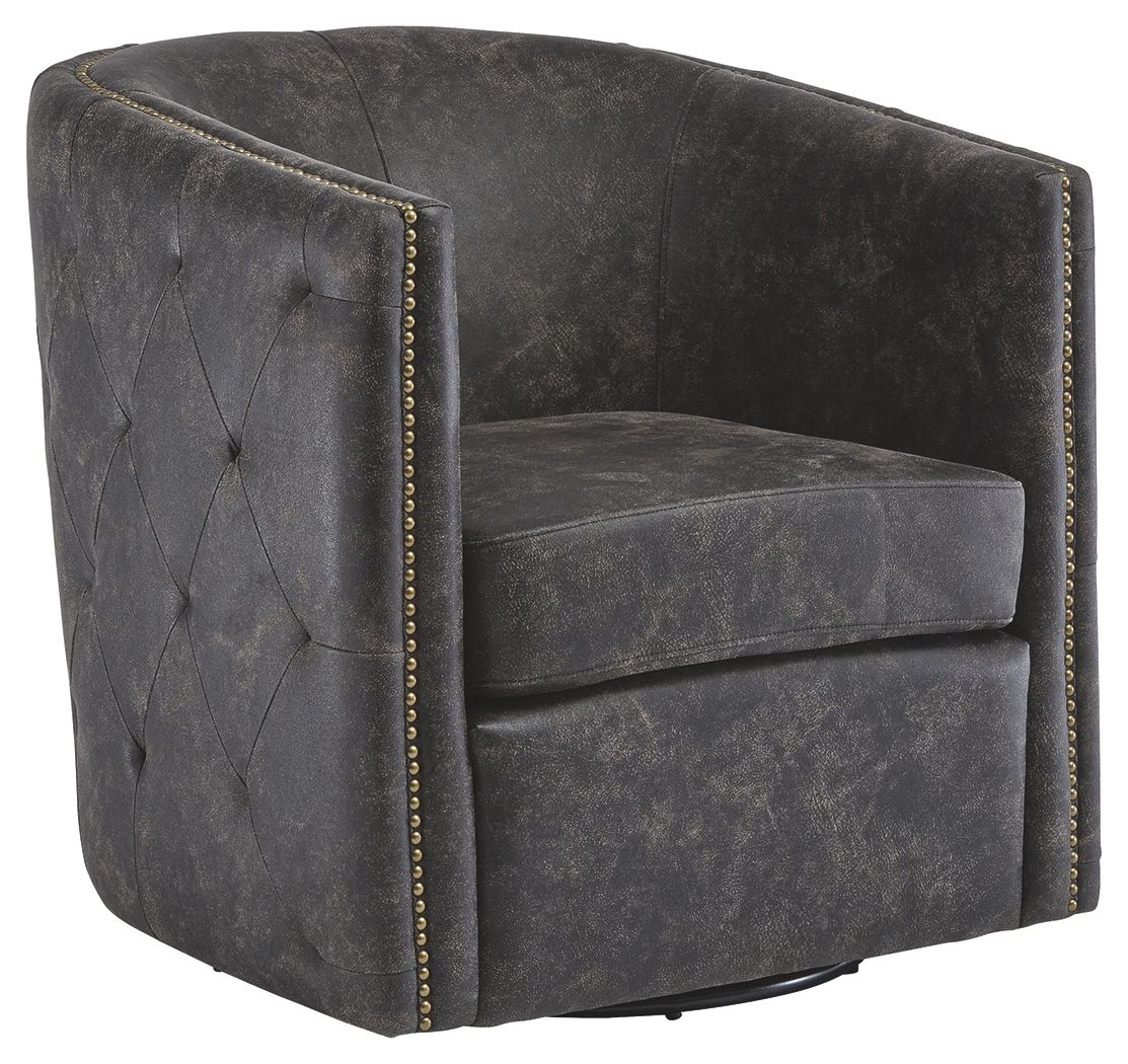 Brentlow - Swivel Accent Chair — Railway Freight Furniture