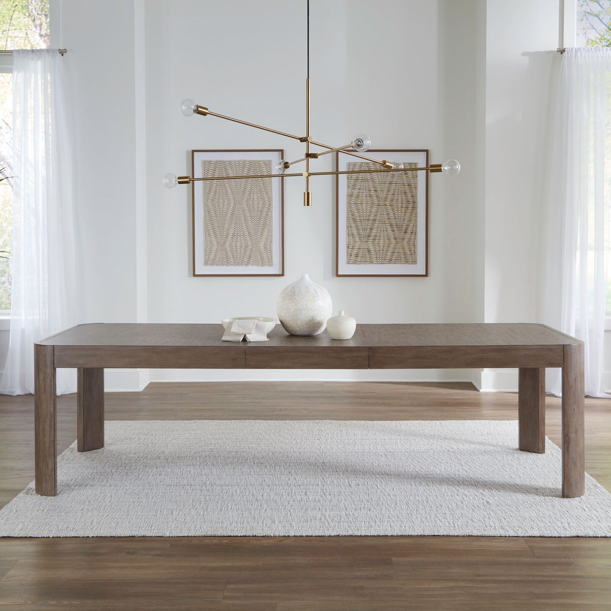 South Bend - Rectangular Leg Table — Railway Freight Furniture